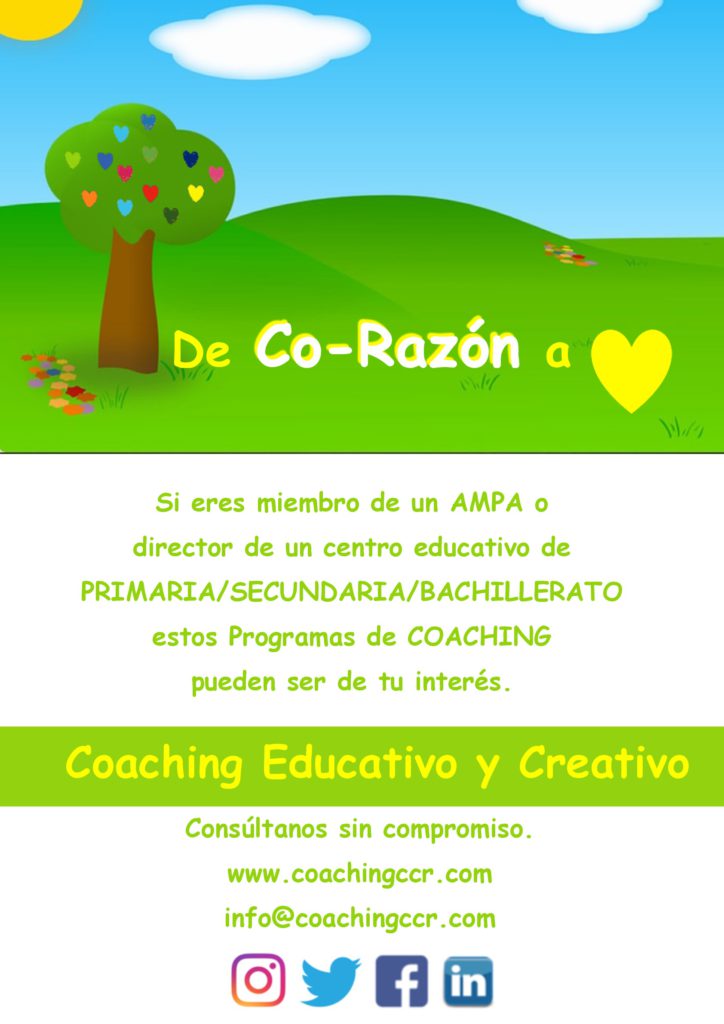 Programas de Coaching Educativo y Creativo - Coaching Co-Razón